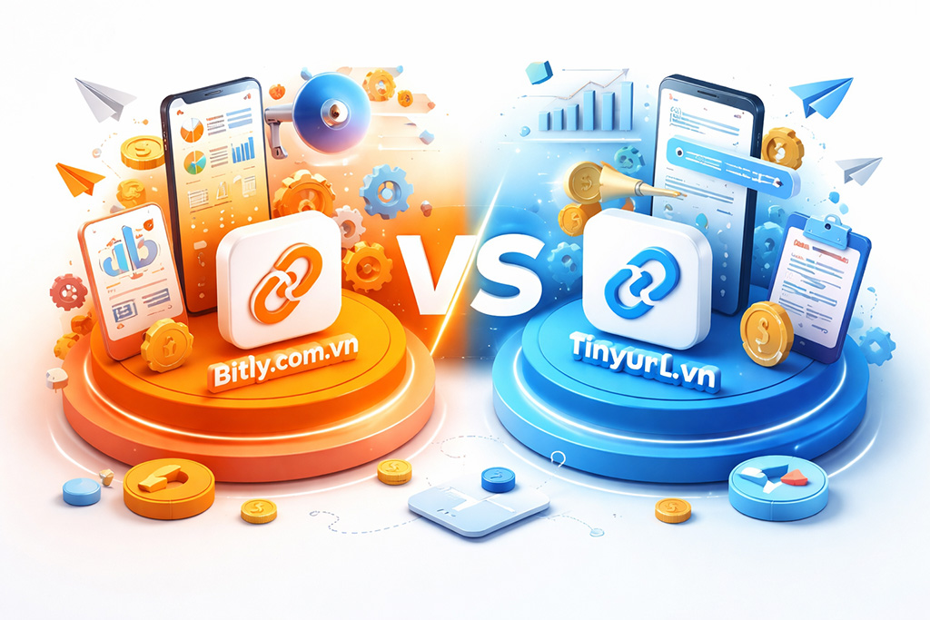 So sánh Bitly.com.vn và Tinyurl.vn - Rút gọn link TinyURL